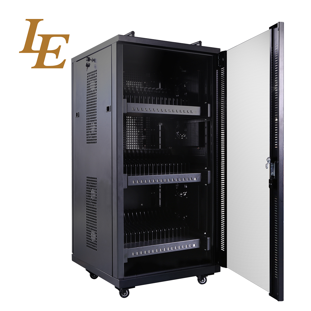 USB Server Rack Cabinet IP20 Charging Cabinet Cooling Fan System Two ...